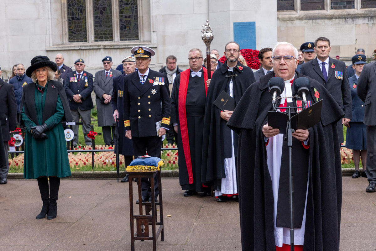 Her Majesty The Queen opens the 2023 Field of Remembrance | Westminster ...