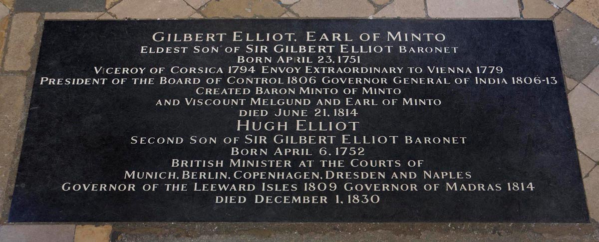 Gilbert and Hugh Elliot | Westminster Abbey