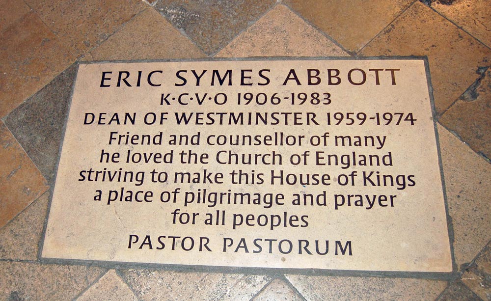 Eric Symes Abbott | Westminster Abbey