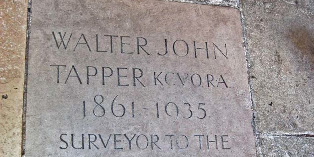 Sir Walter Tapper | Westminster Abbey