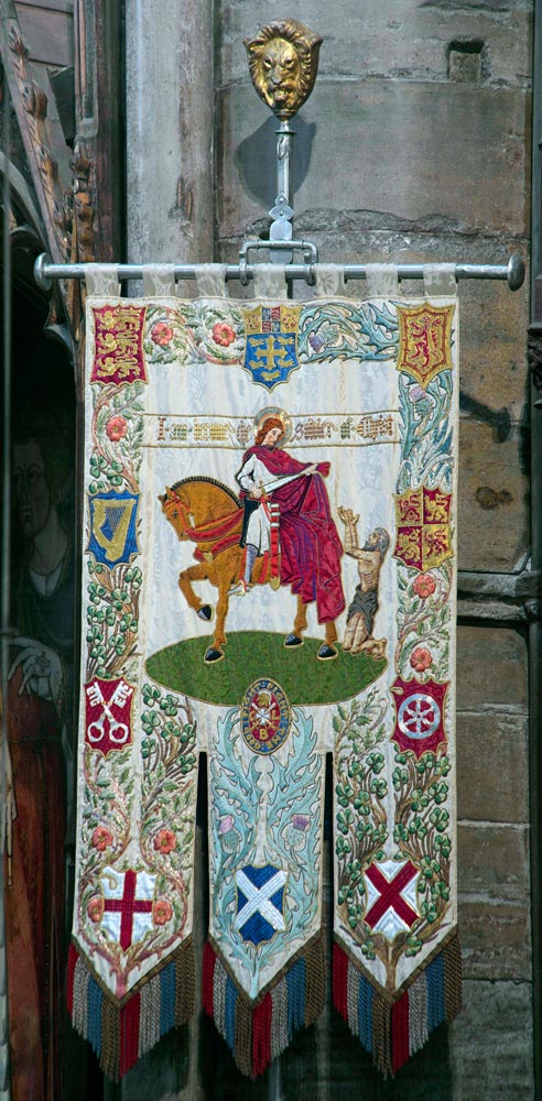 Processional banners | Westminster Abbey