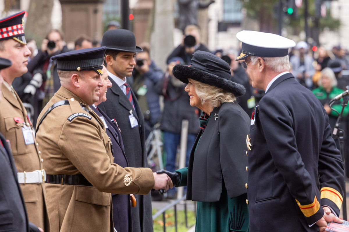 Her Majesty The Queen opens the 2023 Field of Remembrance | Westminster ...