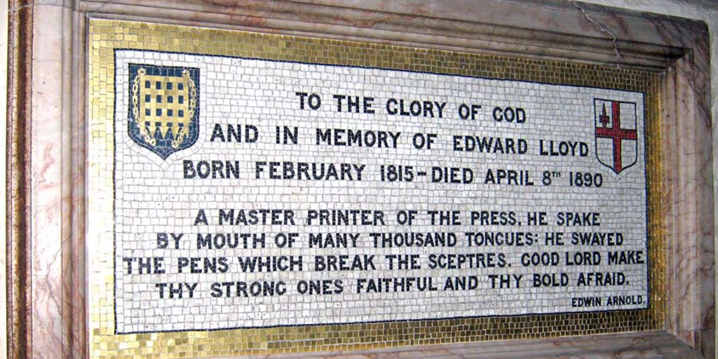 Edward Lloyd | Westminster Abbey