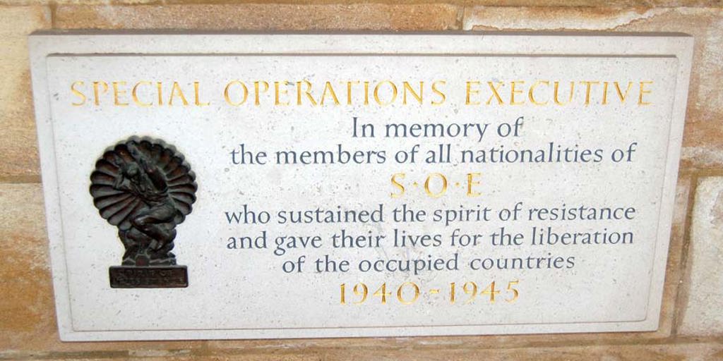 Special Operations Executive, SOE | Westminster Abbey