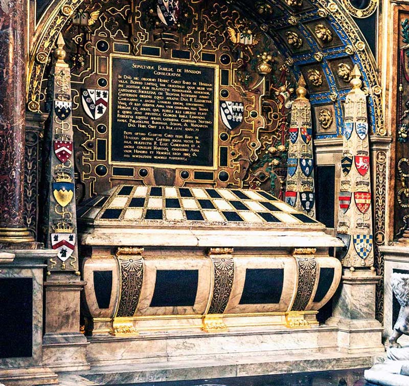 Henry Carey, Lord Hunsdon & Family | Westminster Abbey