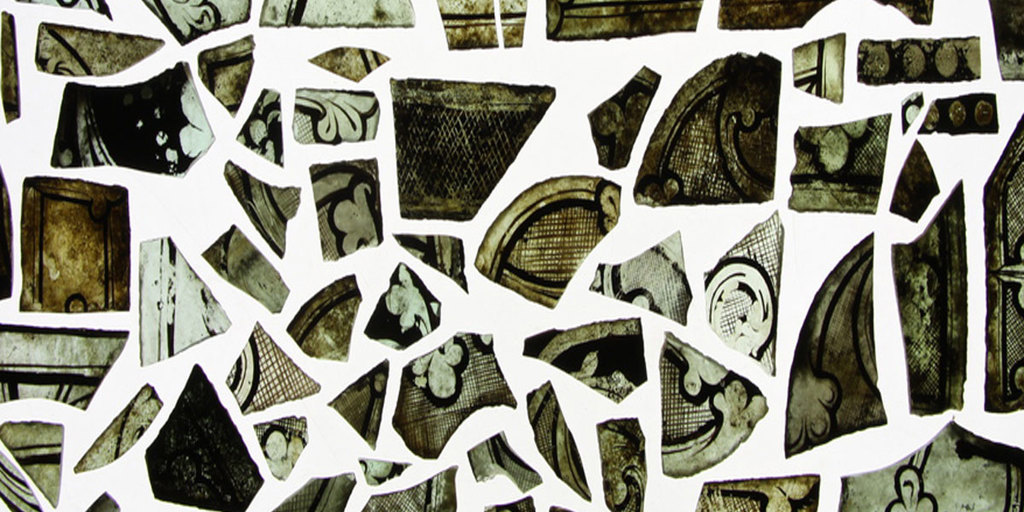 Fragments of stained glass | Westminster Abbey