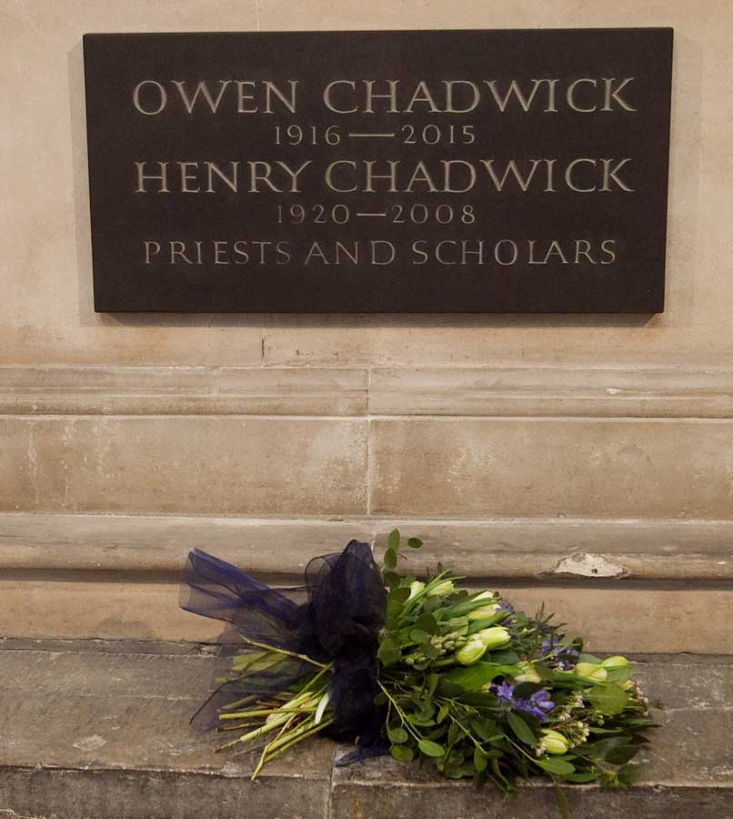 Owen and Henry Chadwick | Westminster Abbey