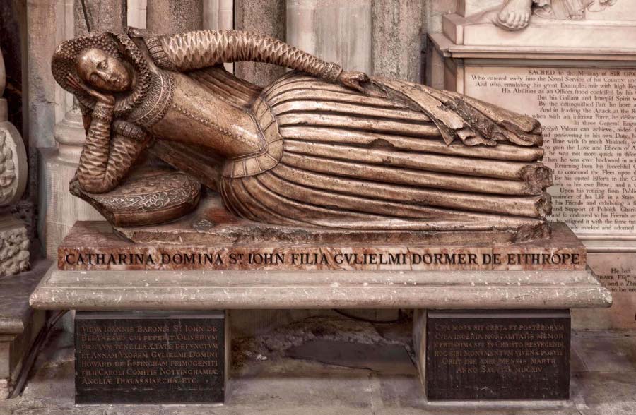Catherine, Lady St John of Bletso | Westminster Abbey