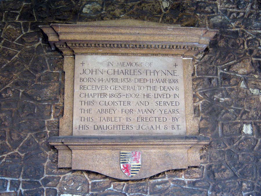 Lord John Thynne & Family | Westminster Abbey