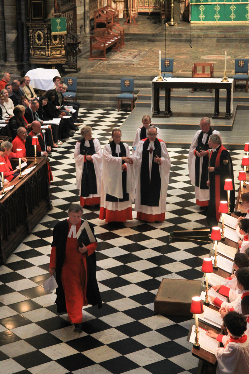 The Reverend Anthony Ball installed as a Canon of Westminster ...