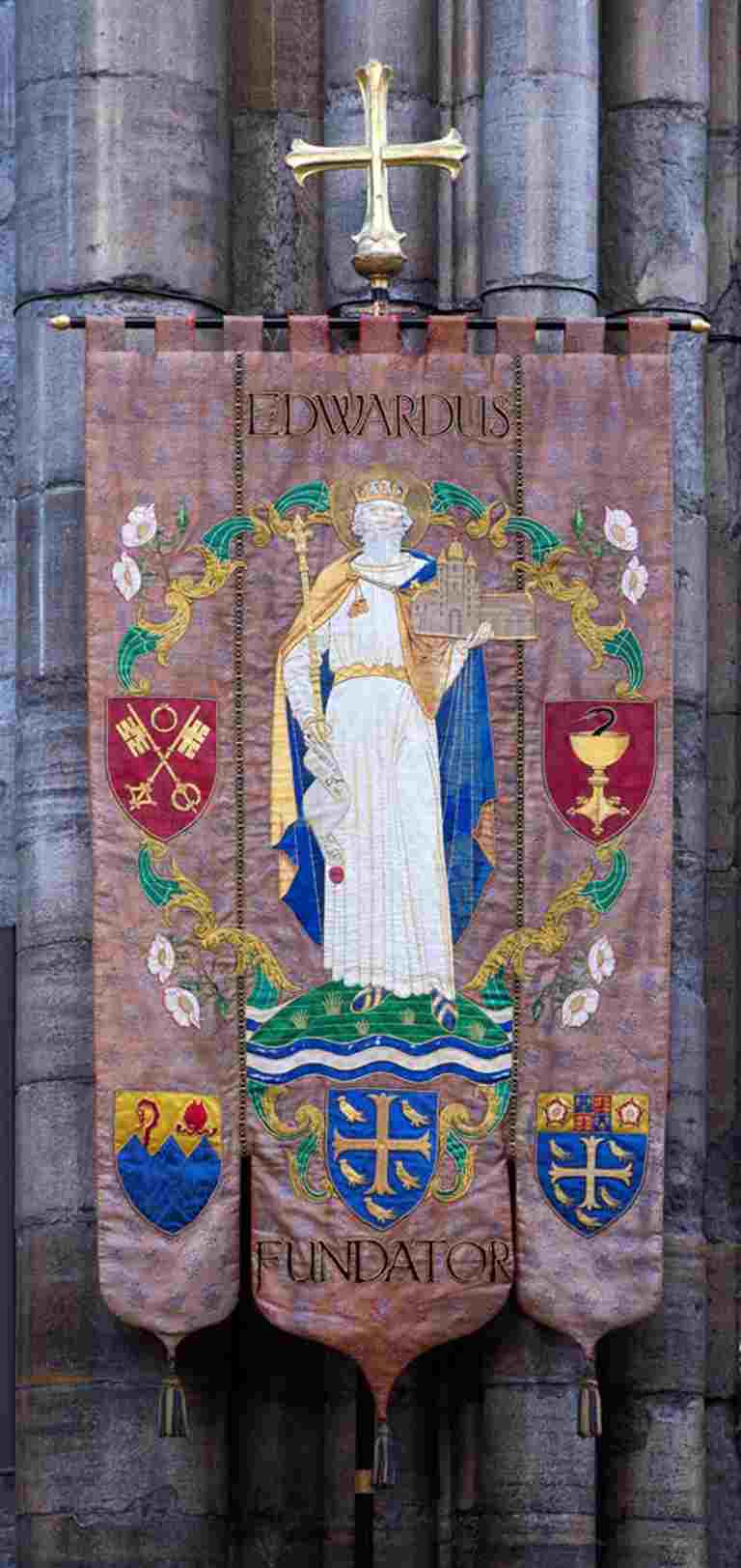 Processional banners | Westminster Abbey