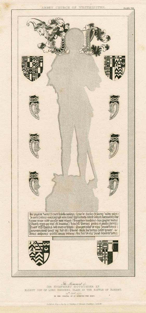 Sir Humphrey Bourchier | Westminster Abbey