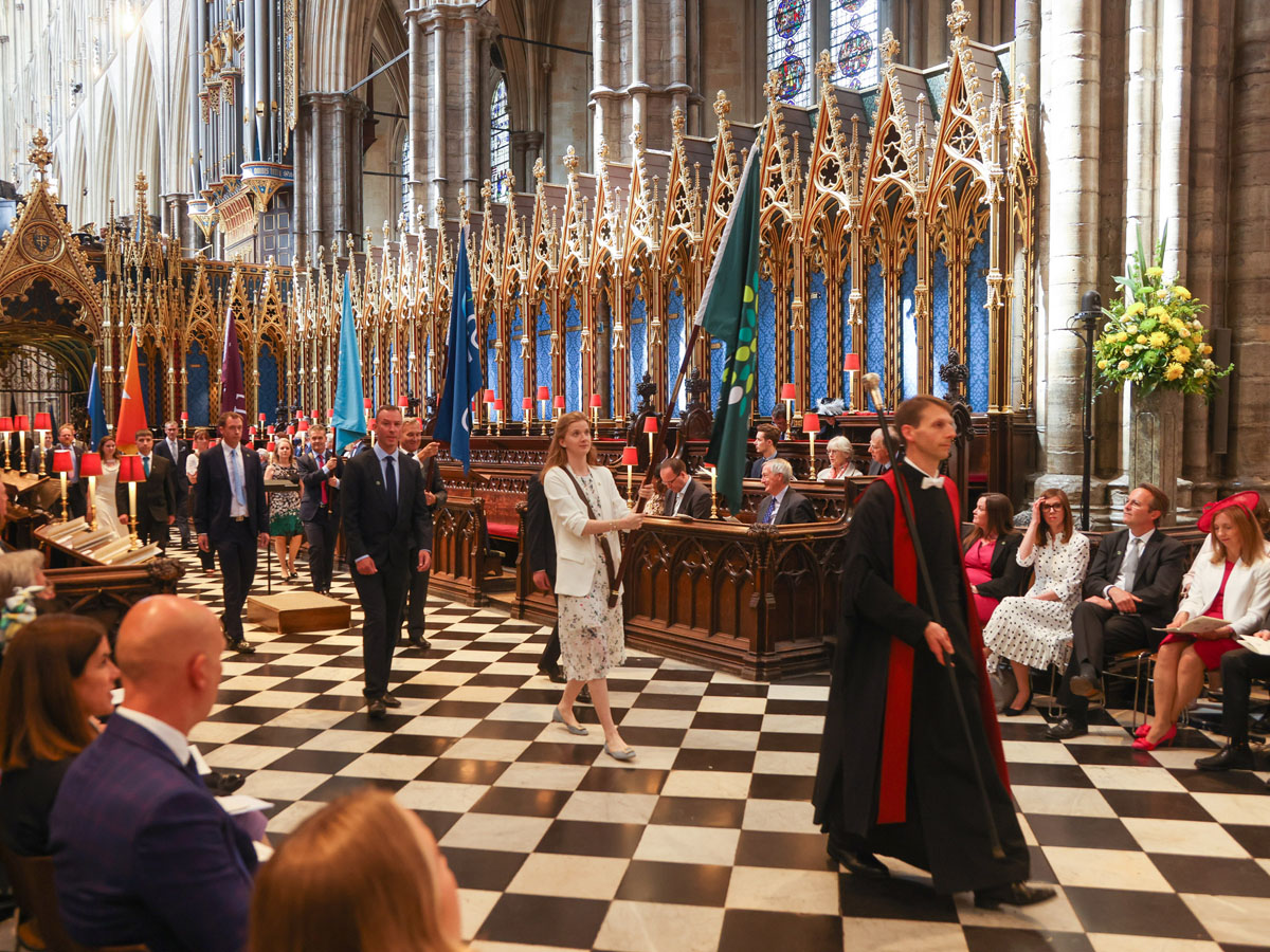 Benefact Group celebrates support for good causes | Westminster Abbey