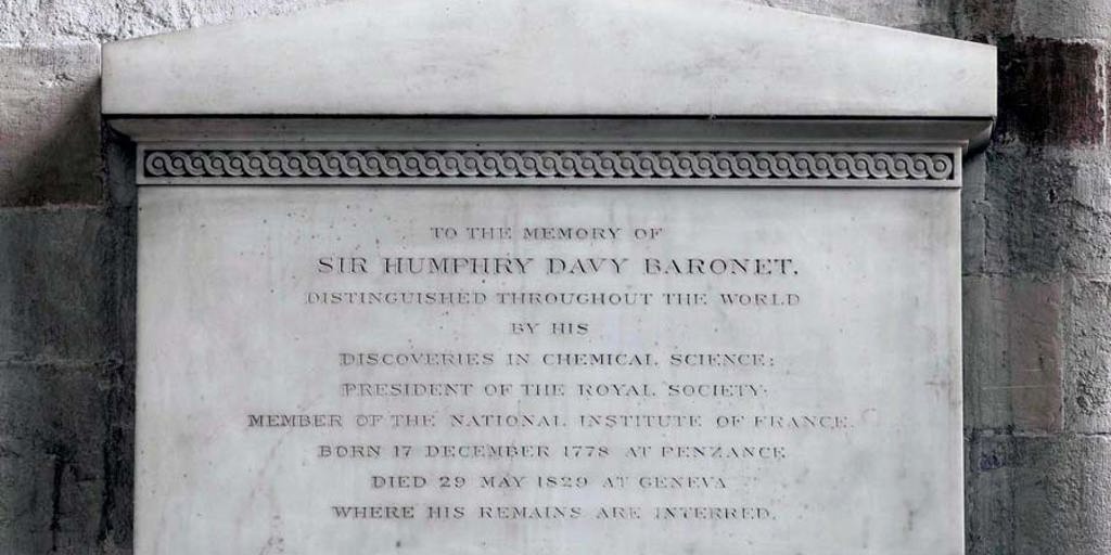 Humphry Davy Biography Childhood Life Achievements Frank James On The
