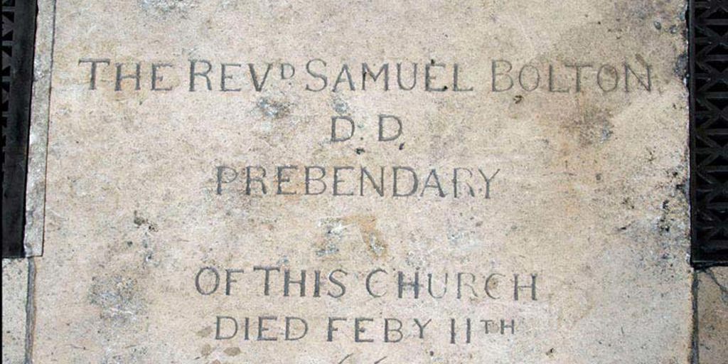 Samuel Bolton | Westminster Abbey