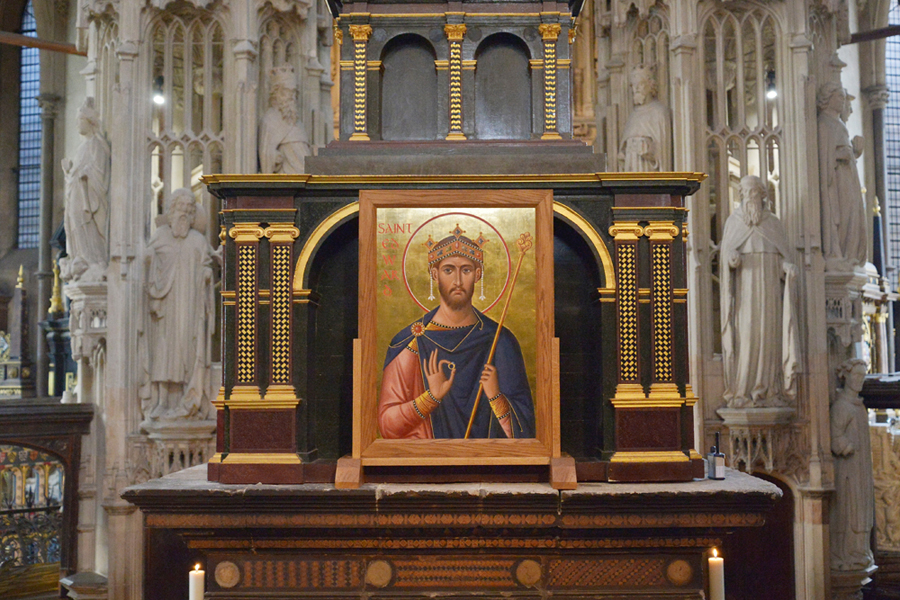 St Edward icon dedicated | Westminster Abbey