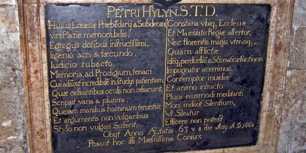 Peter Heylyn | Westminster Abbey