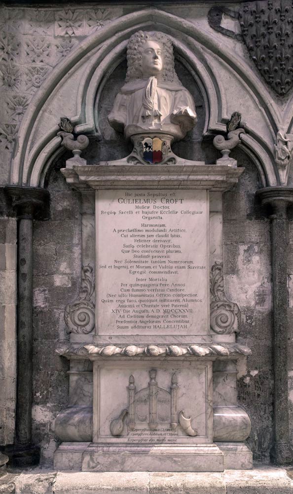 William Croft | Westminster Abbey