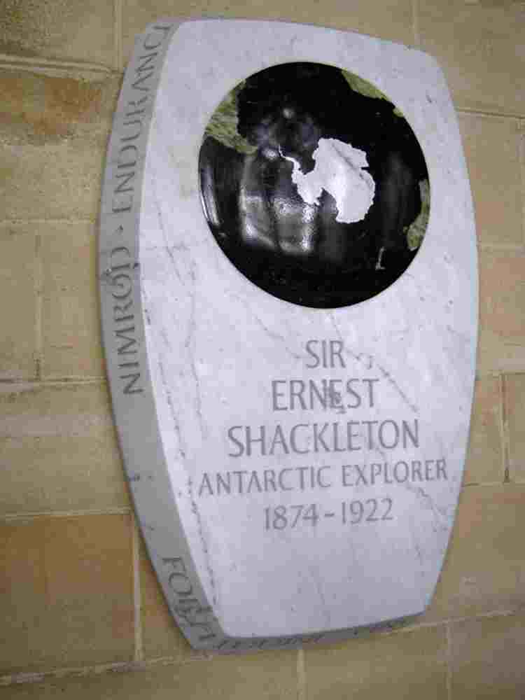 Sir Ernest Shackleton | Westminster Abbey