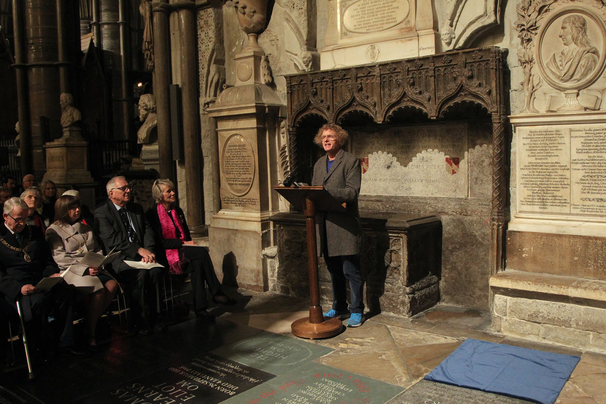 Abbey honours Philip Larkin with Poets’ Corner memorial | Westminster Abbey