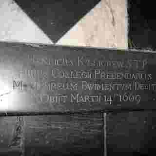 Killigrew Family | Westminster Abbey