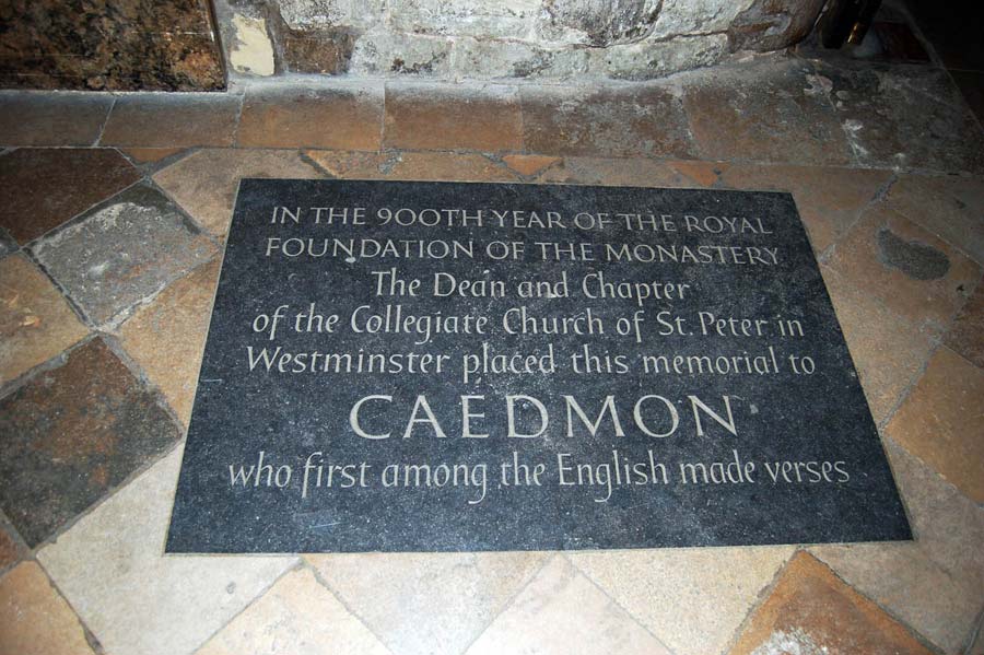 Caedmon | Westminster Abbey