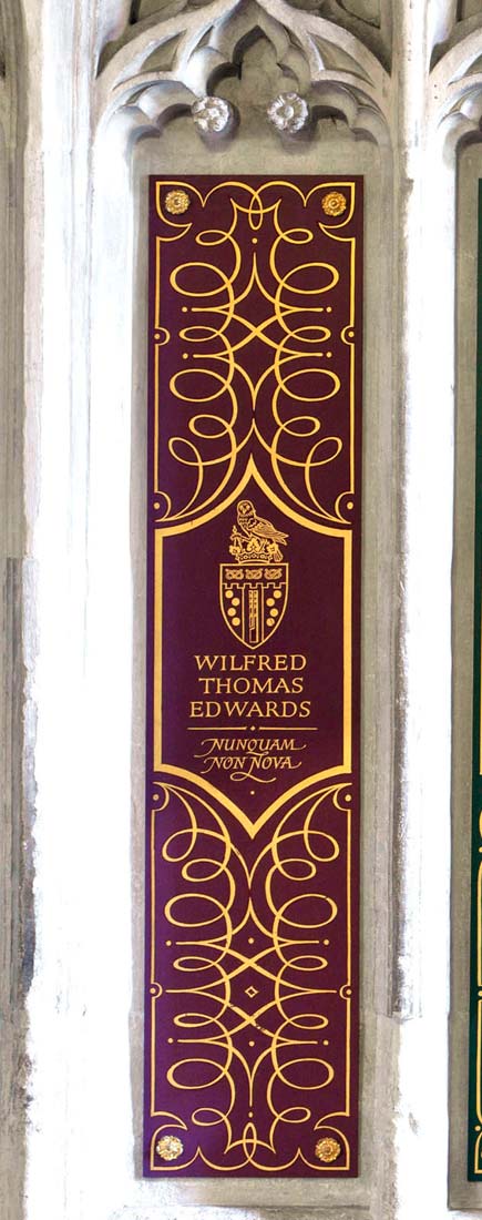 Wilfred Thomas Edwards | Westminster Abbey