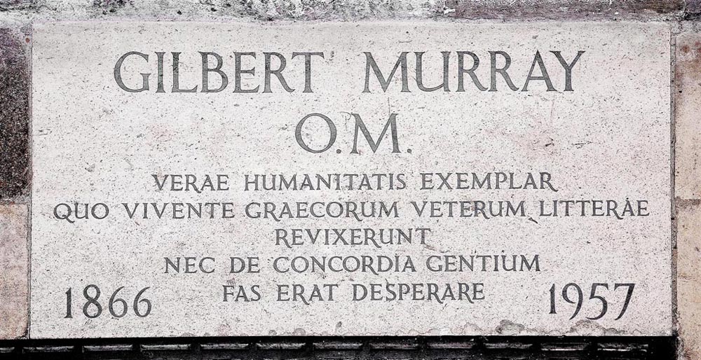 Gilbert Murray | Westminster Abbey