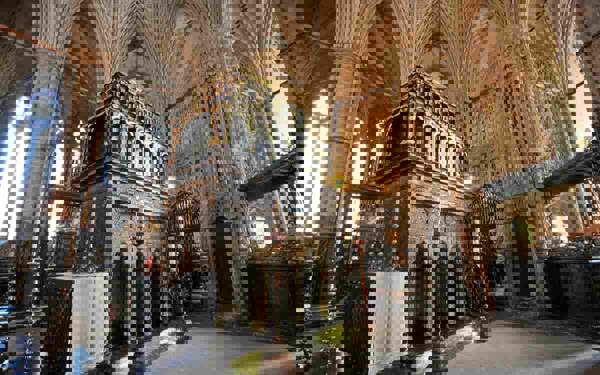 St Edward icon dedicated | Westminster Abbey