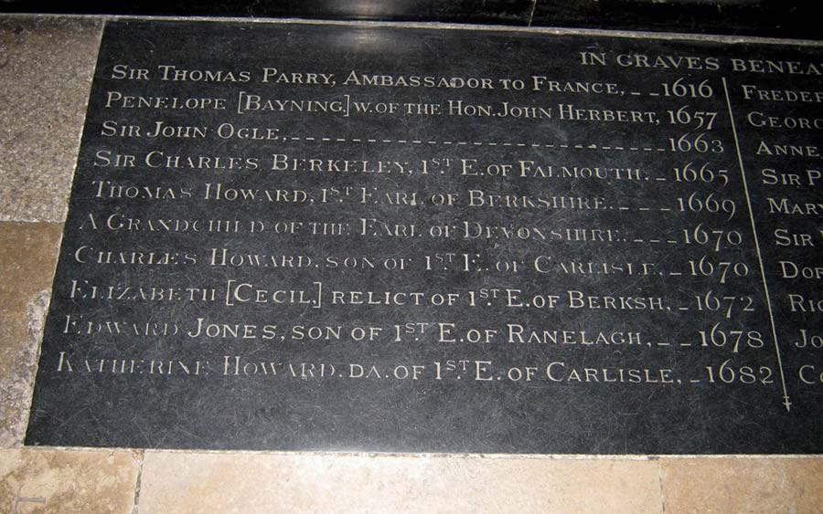 Sir John Ogle & son | Westminster Abbey