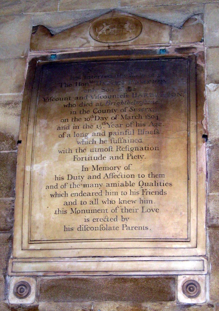 Mary Pomeroy, Viscountess Harberton | Westminster Abbey