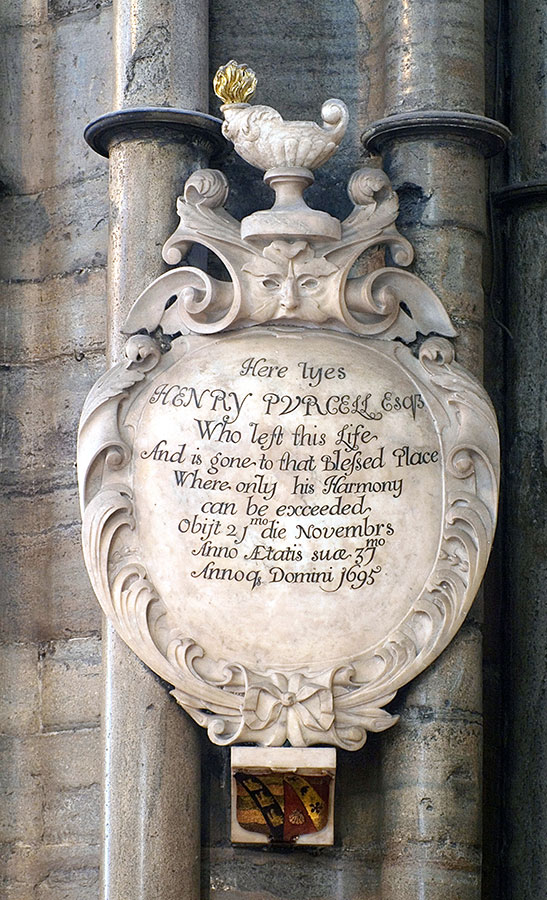 Henry Purcell & family | Westminster Abbey