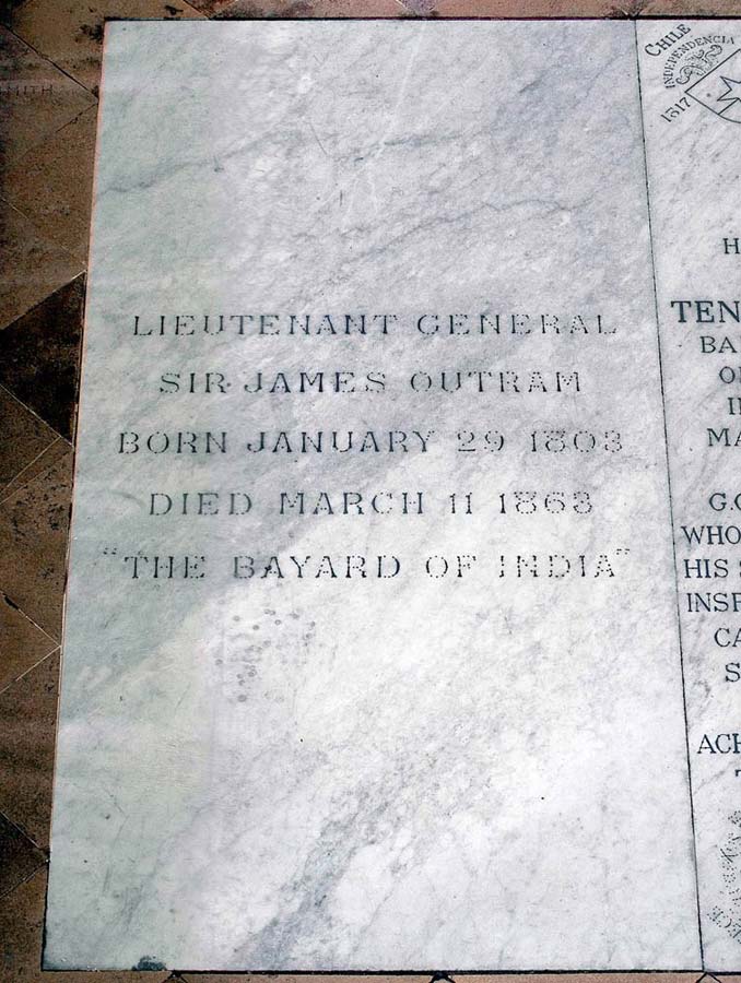 Sir James Outram | Westminster Abbey