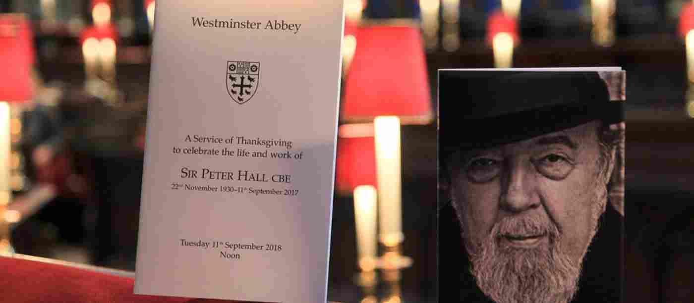 Westminster Abbey celebrates the life of Sir Peter Hall | Westminster Abbey