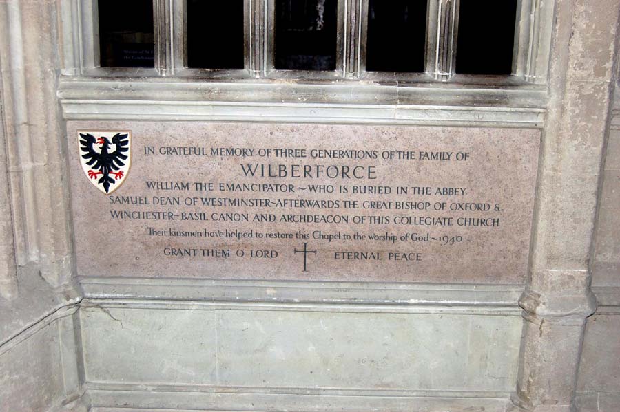 William Wilberforce & family | Westminster Abbey