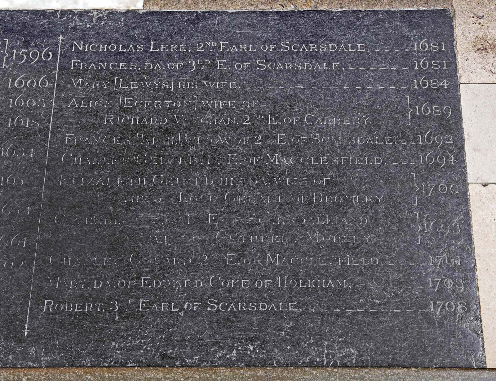 Charles Gerard, Earl of Macclesfield | Westminster Abbey