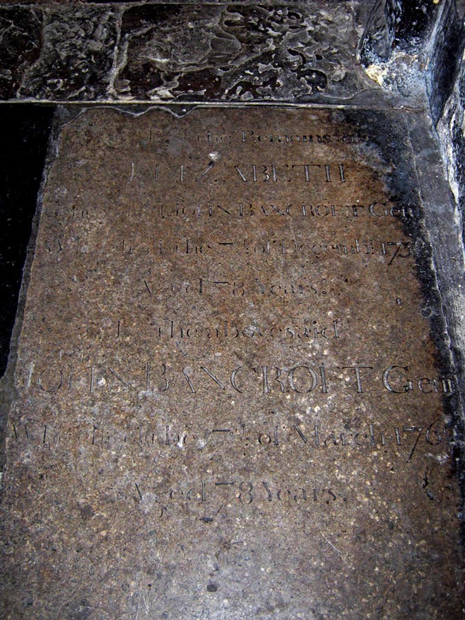 John Bancroft | Westminster Abbey