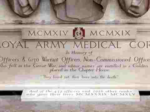 Royal Army Medical Corps (RAMC) | Westminster Abbey