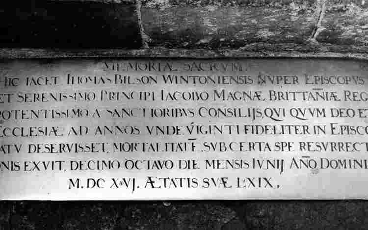 Thomas Bilson | Westminster Abbey