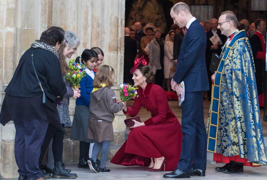 Her Majesty The Queen attends the Commonwealth Service | Westminster Abbey