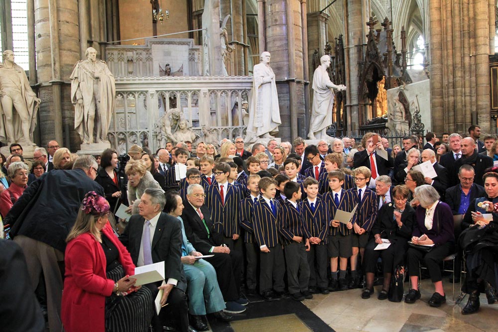 Dedication of The Queen's Window by David Hockney | Westminster Abbey