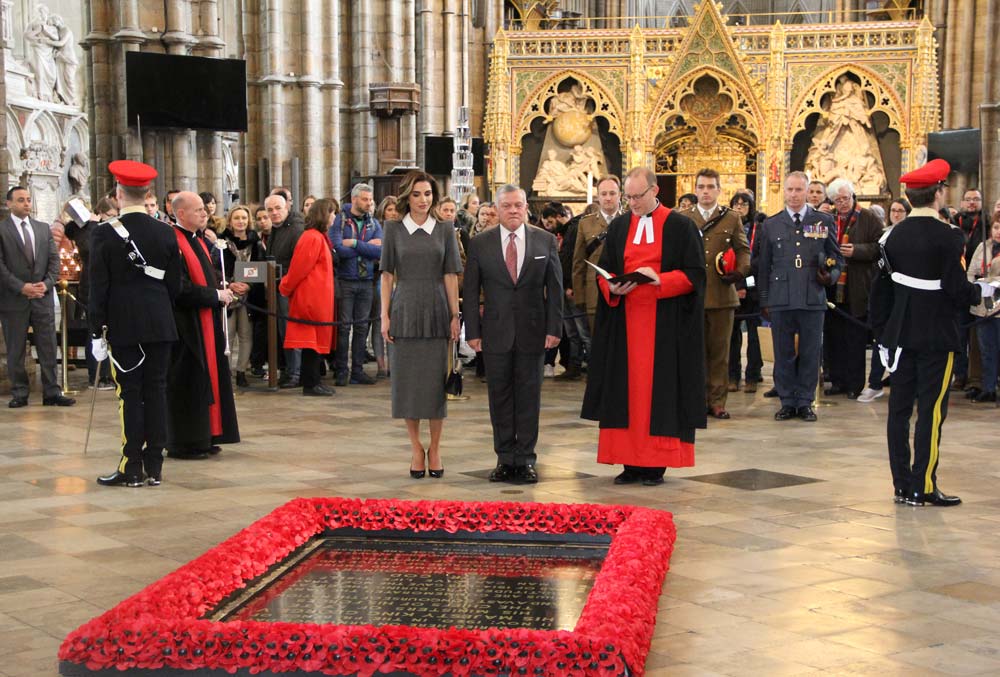 King and Queen of Jordan visit Westminster Abbey | Westminster Abbey