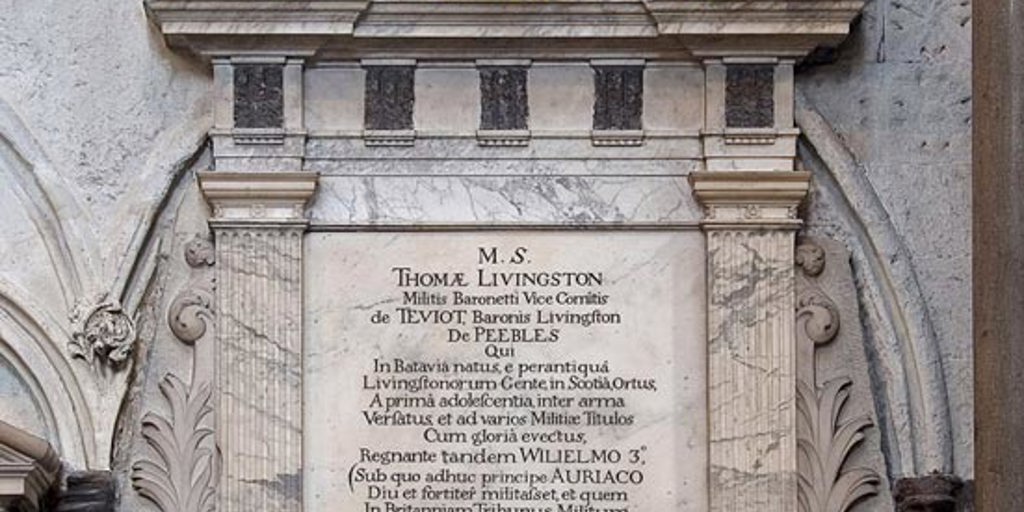 Thomas Livingstone, Viscount Teviot | Westminster Abbey
