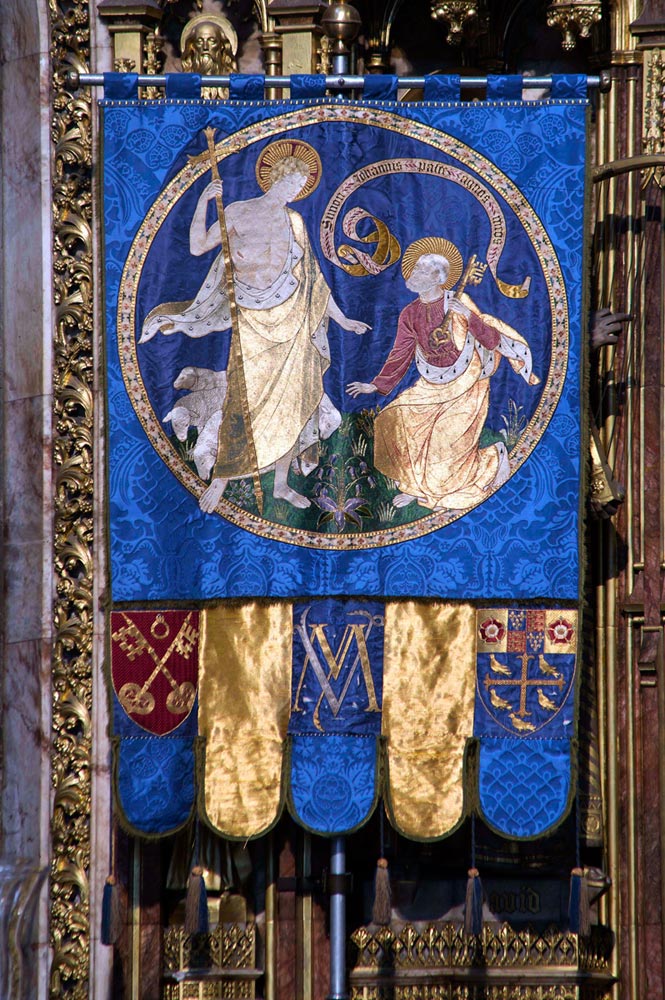 Processional banners | Westminster Abbey