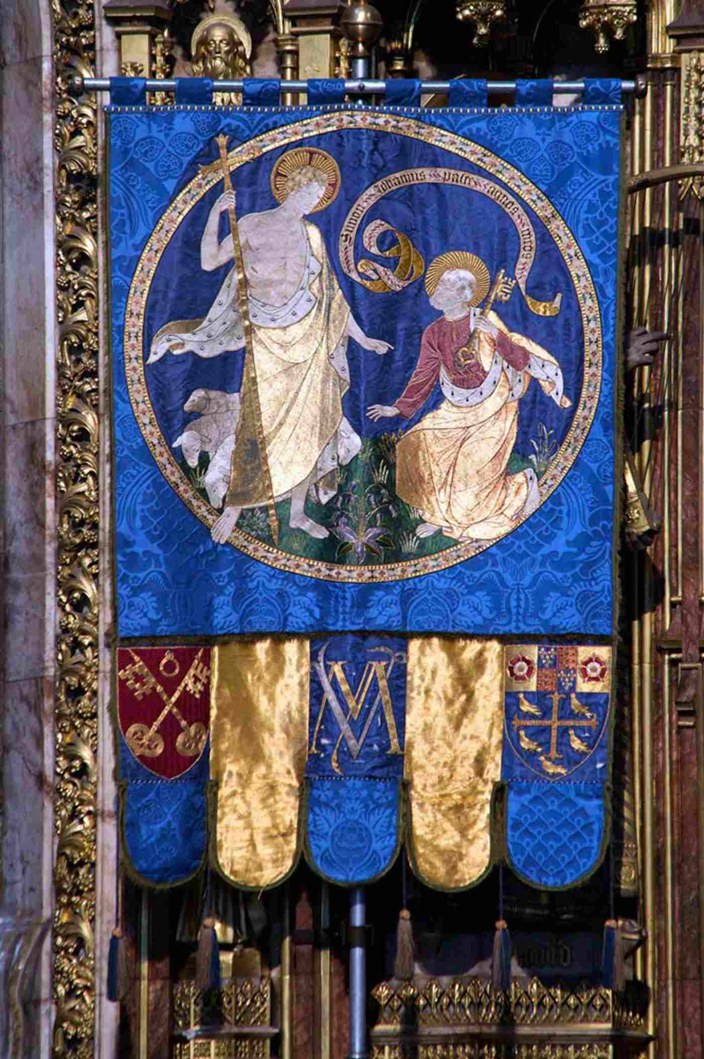 Processional banners | Westminster Abbey