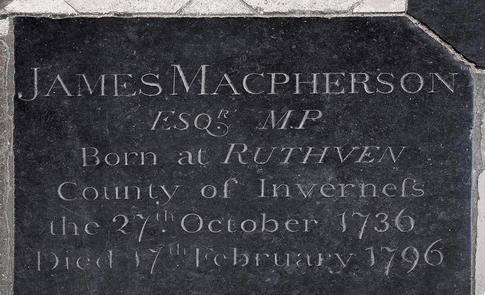 James Macpherson | Westminster Abbey
