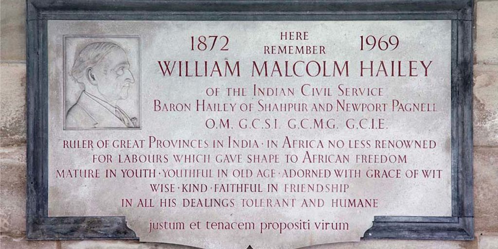 William Malcolm Hailey | Westminster Abbey