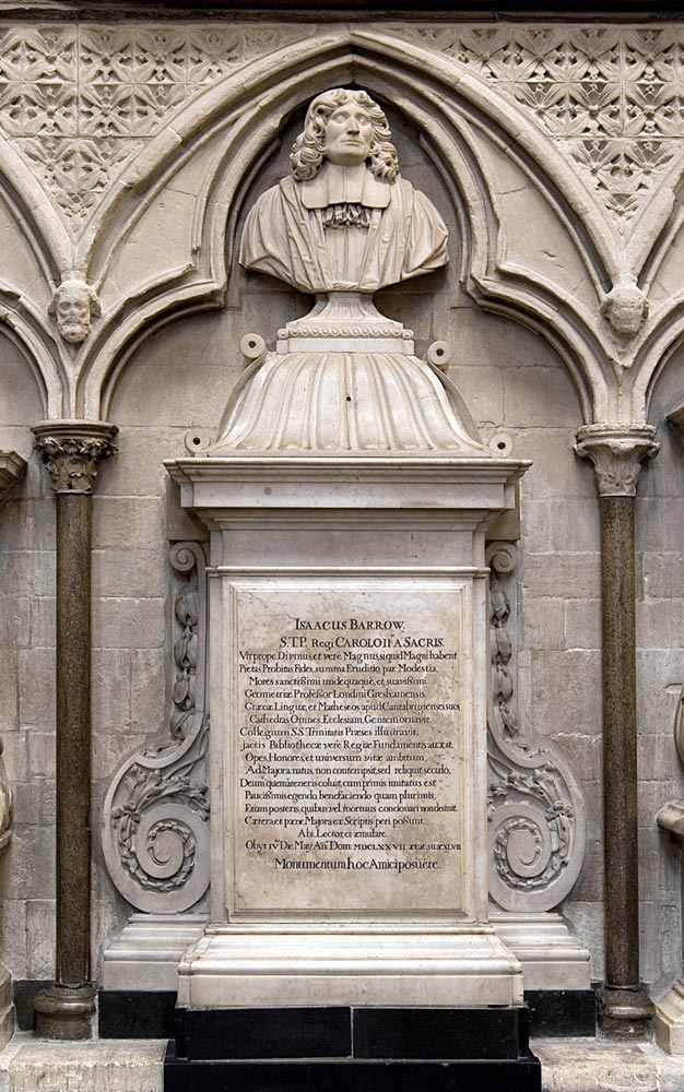 Isaac Barrow | Westminster Abbey