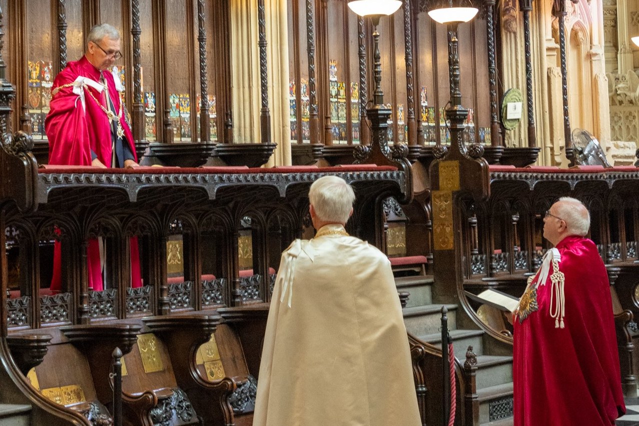 Two Knights Grand Cross installed in Bath Chapel | Westminster Abbey