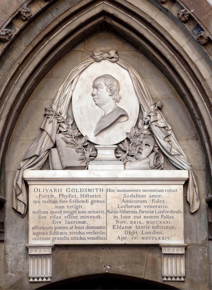 Oliver Goldsmith | Westminster Abbey
